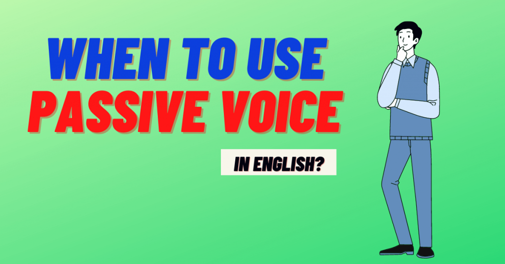 Passive voice - English With Ashish